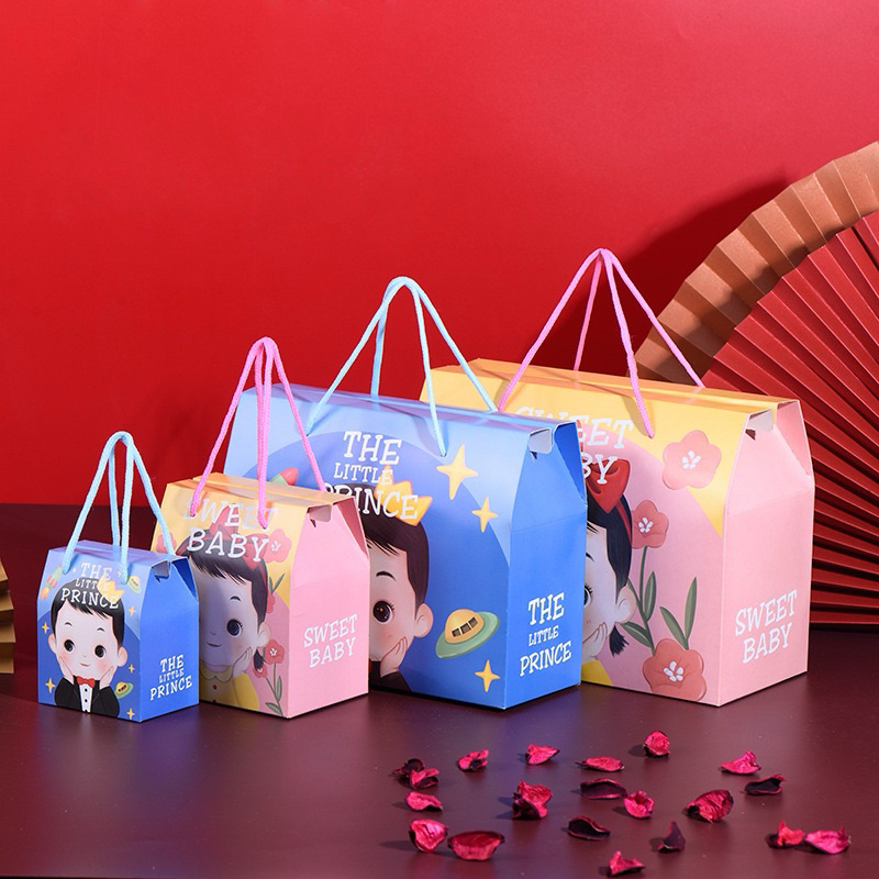 Jual Joyful Paper Bag Besar Tebal Sweet Baby Prince Girl / Goodie Bag ...