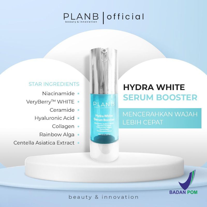 Jual Hydra White Serum Booster EFEKTIF MENCERAHKAN DAN MELEMBABKAN ...