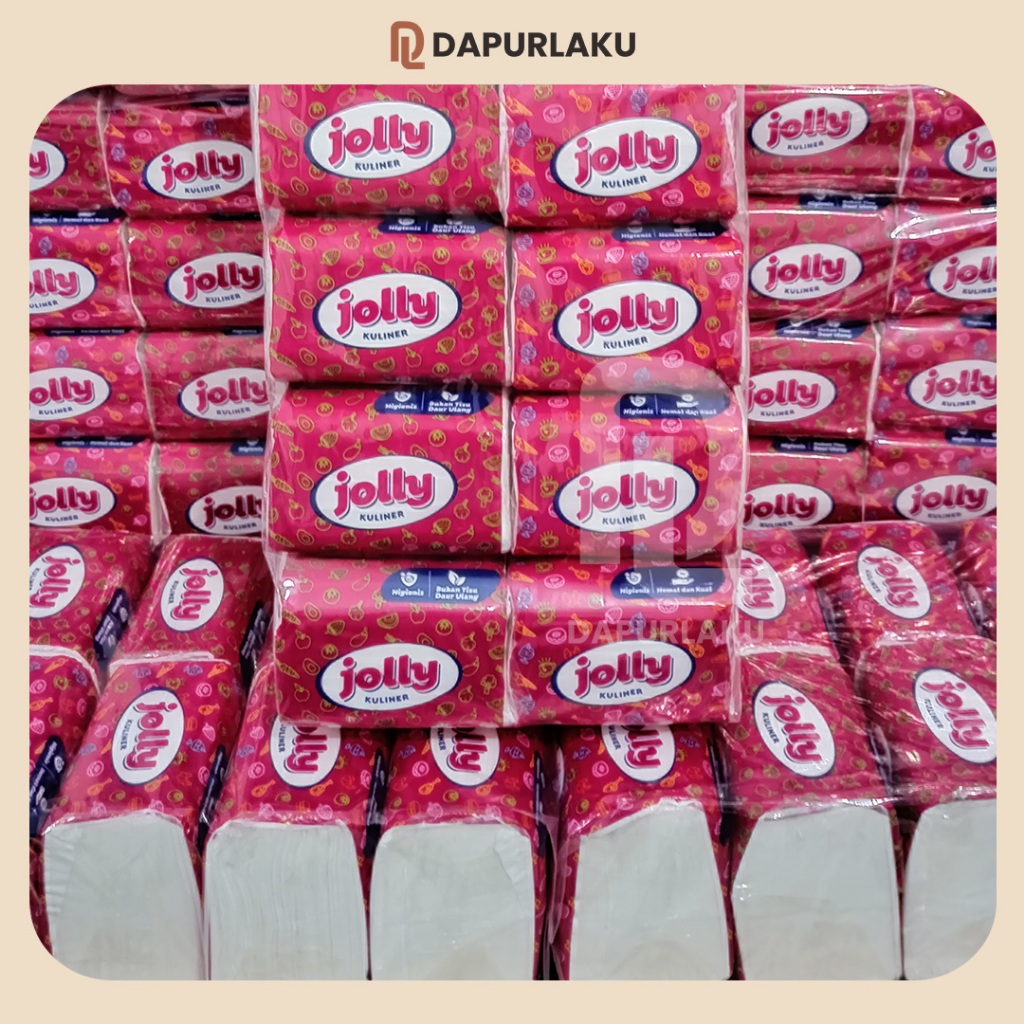 Jual Tissue Tisu Kecil Jolly Kuliner Pop Up 10 pack 200 Sheets 2ply ...