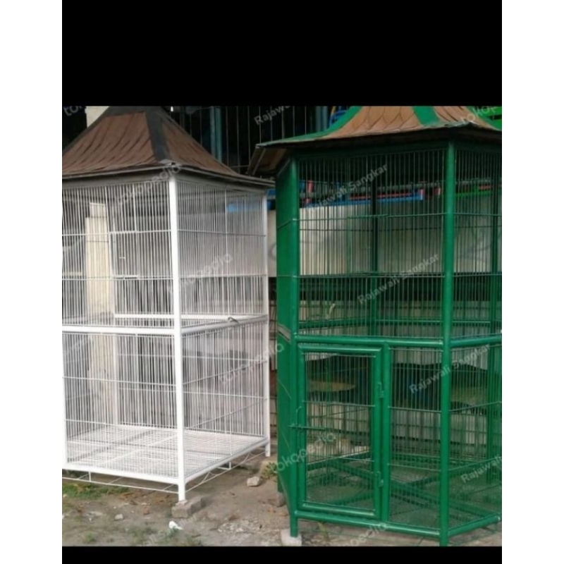 Jual Sangkar kandang ternak Aviari burung Lovebird macaw dll | Shopee ...