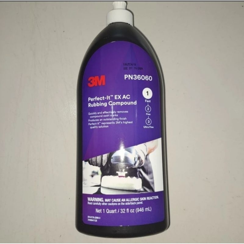 Jual 3M-36060 Perfect-it Rubbing Compound step 1 (946ml) | Shopee Indonesia