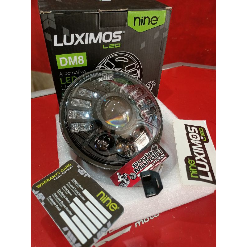 Jual daymaker biled 5,75inch dm8 luximos 5,75inch biled daymaker dm8 luximos | Shopee Indonesia