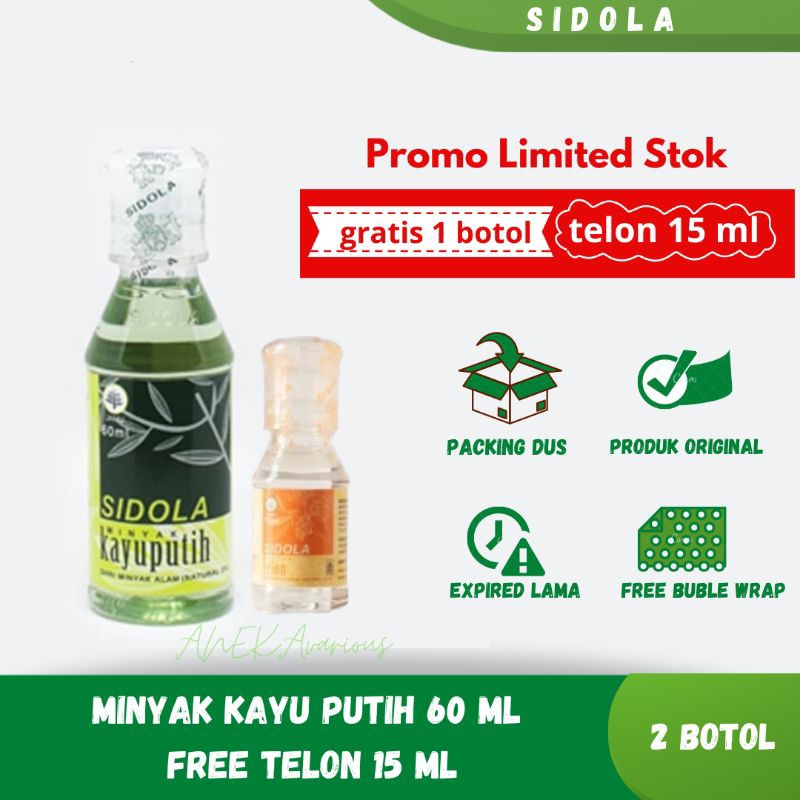 Jual Sidola minyak kayu putih 60 ml | Shopee Indonesia