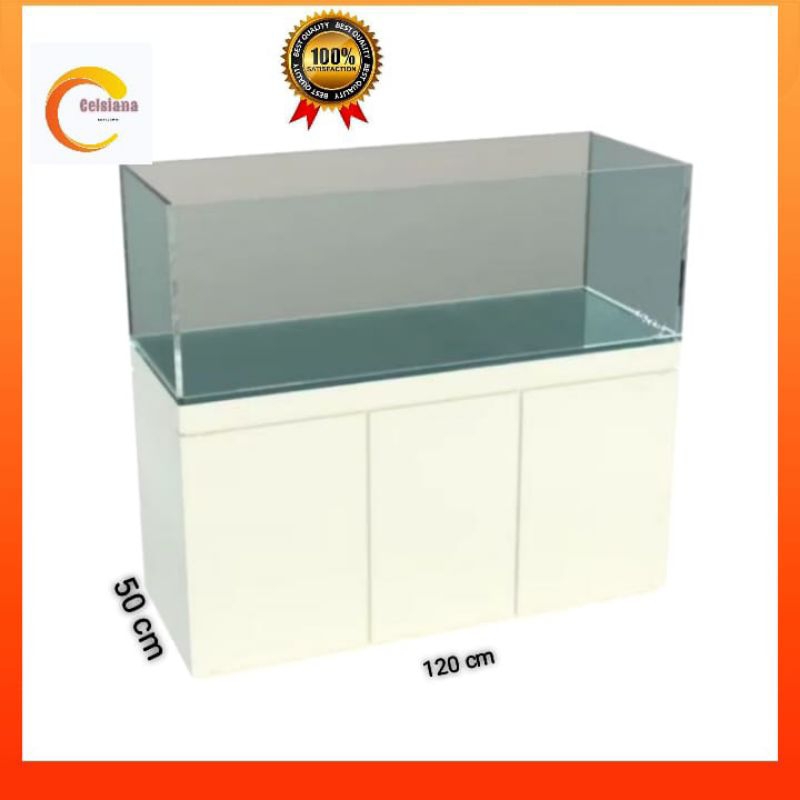 Jual meja aquarium aquascape ukuran panjang 120 cm Lebar 50cm tinggi ...