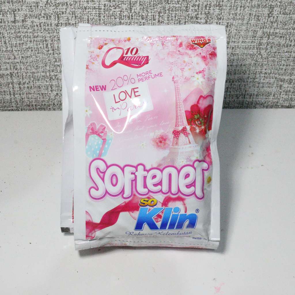 Jual Softener Soklin Kemasan Jumbo 70 ml / Renceng (isi 6 Sachet ...