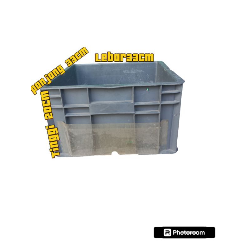 Jual box plastik, rabbit no6644 33x33x19, box perkakas alat tehnik ...
