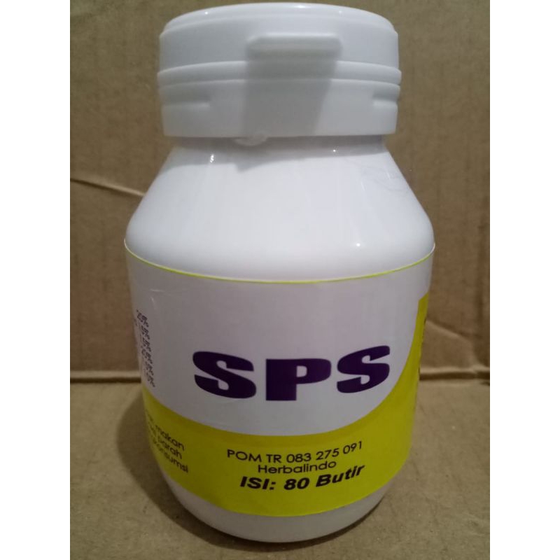 Jual OBAT HERBAL SPS 1BOTOL ISI 80 KAPSUL | Shopee Indonesia