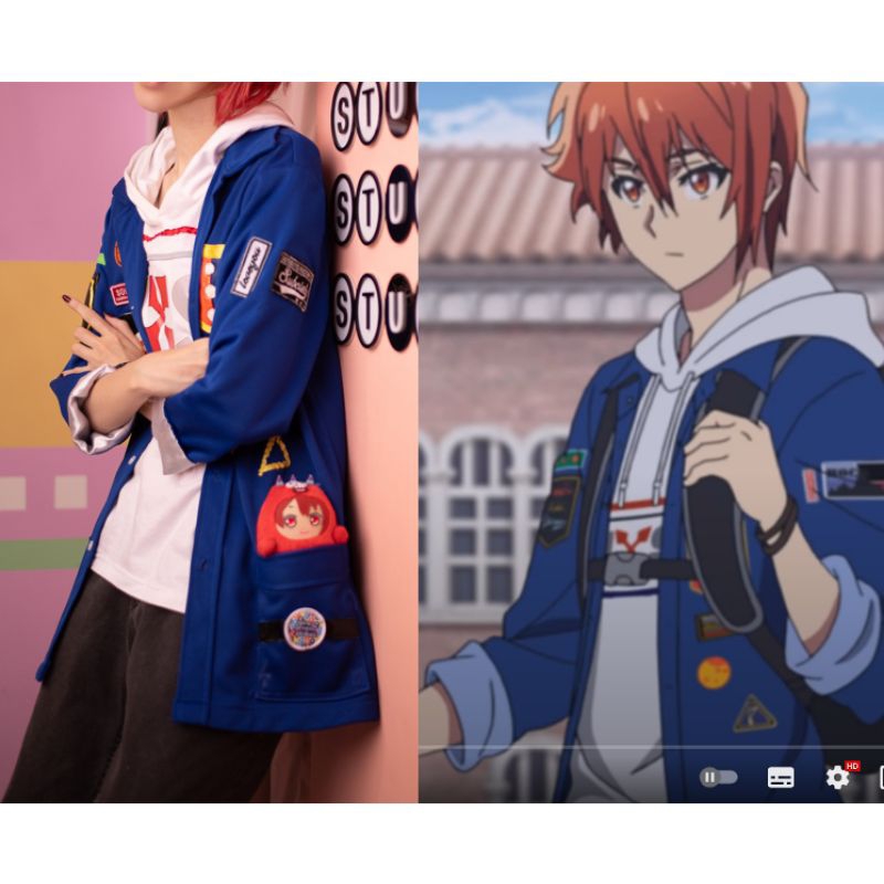 Jual IDOLiSH7 Nanase Riku Nanatsuiro Realize kostum cosplay | Shopee ...