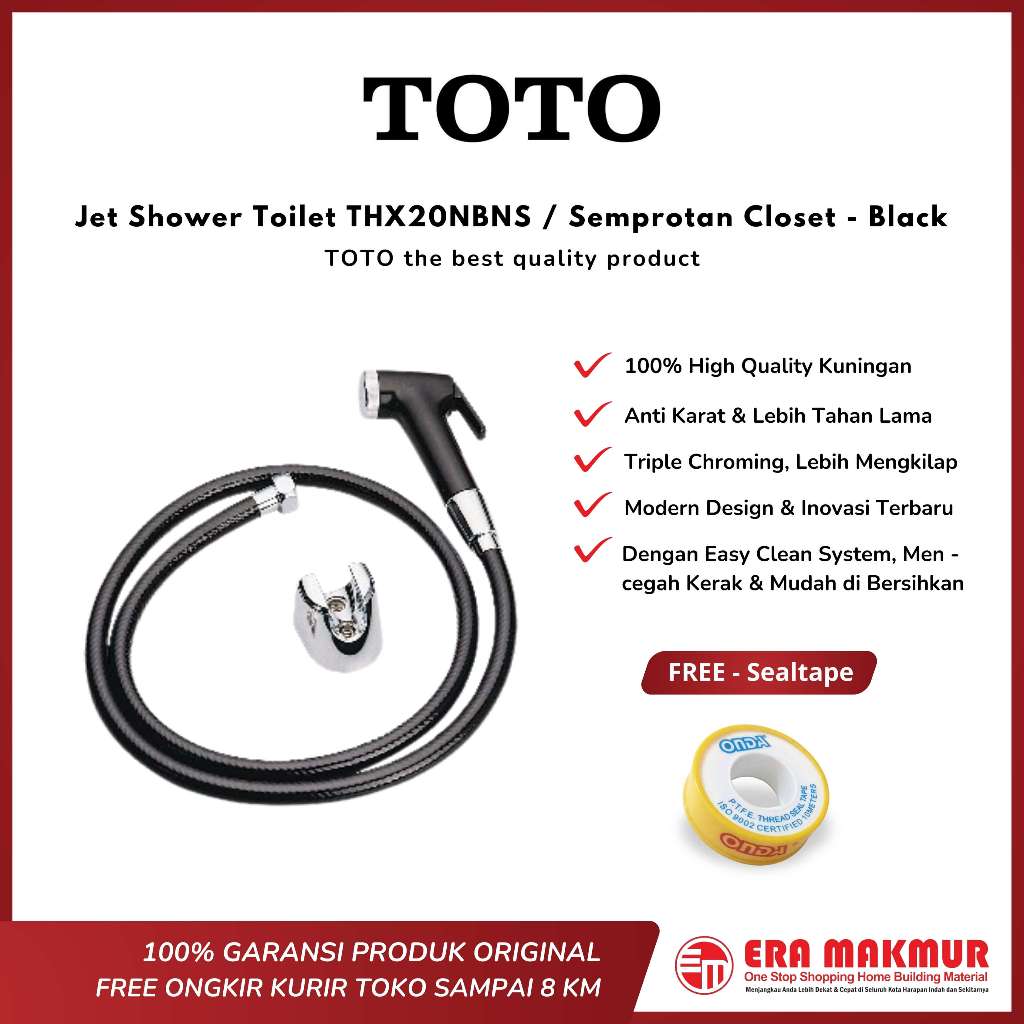 Jual TOTO - Jet Shower Toilet THX20NBNS / Semprotan Closet / Toilet ...