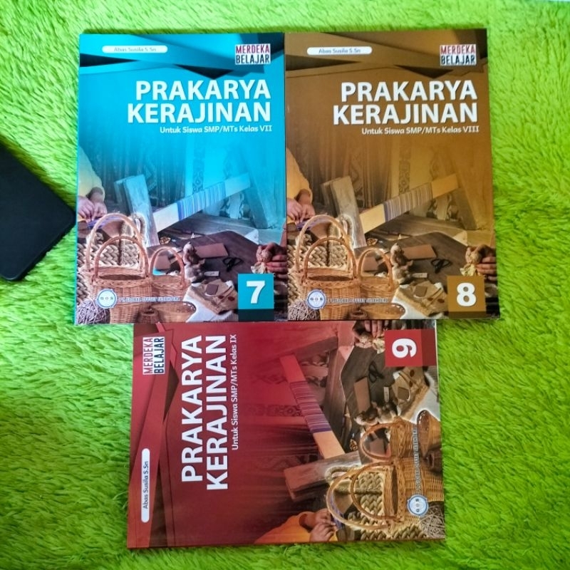 Jual ORIGINAL BUKU PRAKARYA KERAJINAN KELAS 7 8 9 SMP/MTK KURIKULUM MERDEKA BELAJAR | Shopee ...