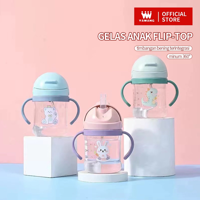 Jual YAWANG Botol Minum Anak 250ml / Bayi Balita Tempat Air Bottle ...