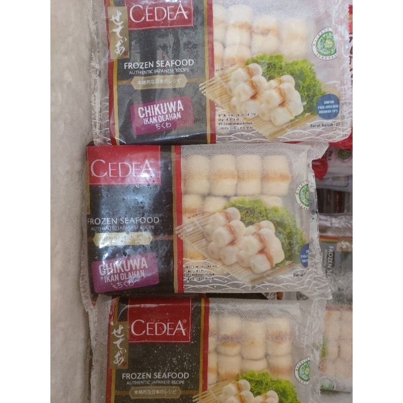 Jual CEDEA Chikuwa Mini 200gr 500gr 1Kg Cedea Frozen Food | Shopee ...