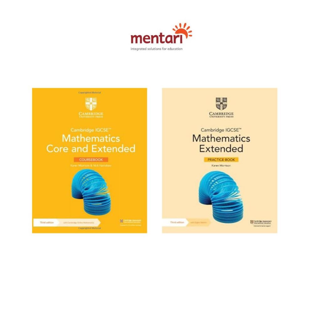 Jual Cambridge IGCSE™ Mathematics Core And Extended with Digital Version 3rd Edition (2 Years ...