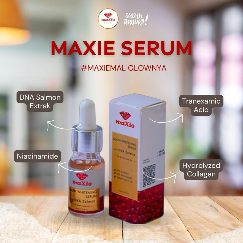 Jual Serum Maxie - Serum glow whitening Dna salmon - Sunscreen Maxie ...