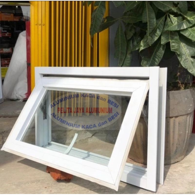 Jual Jendela Boven Aluminium Kaca Ukuran Tinggi : 40 cm Lebar : 60 cm ...