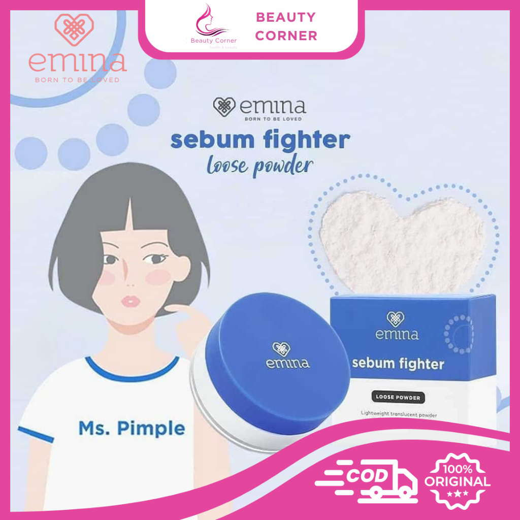 Jual EMINA SEBUM FIGHTER Loose Powder | Shopee Indonesia
