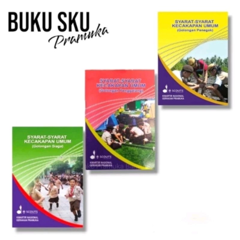 Jual BUKU SKU PRAMUKA SIAGA PENGGALANG PENEGAK SD SMP SMA | Shopee ...