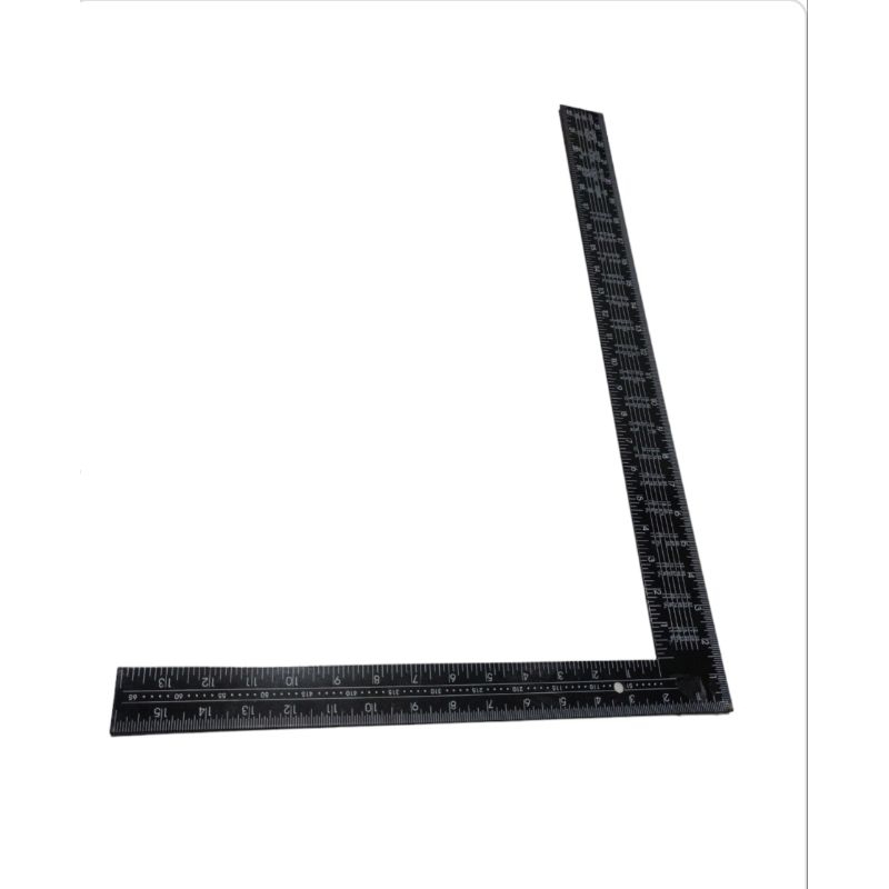 Jual penggaris siku L 40 x 60cm penggaris tukang alat ukur . siku besar ...