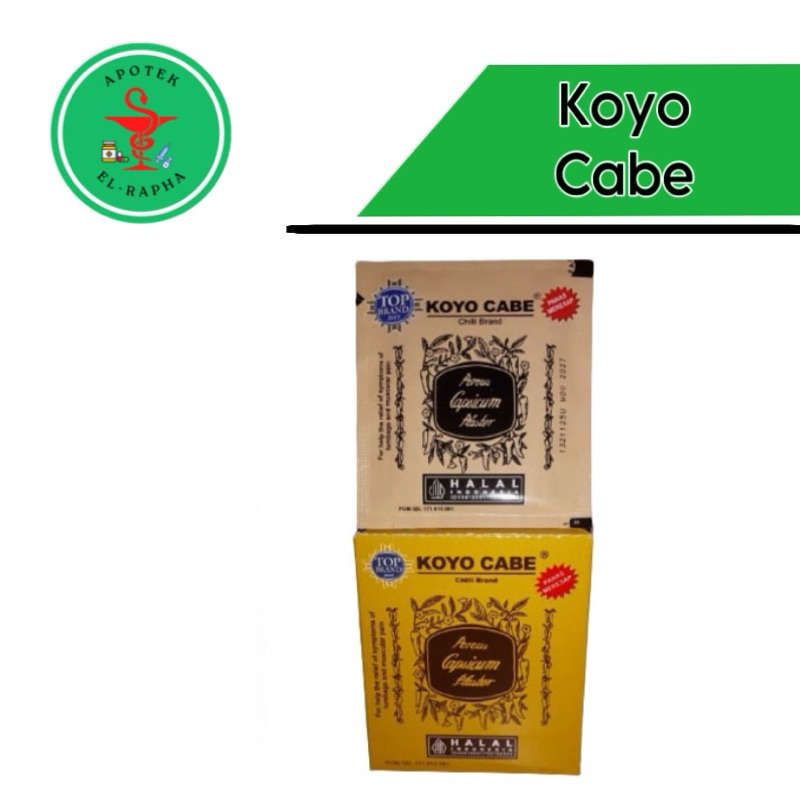 Jual Koyo cabe sachet 1 pack isi 10 lembar | Shopee Indonesia