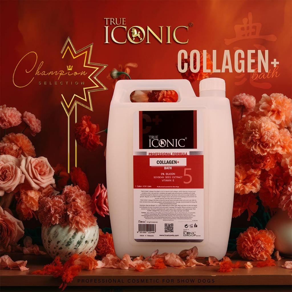 Jual TRUE ICONIC Pet Shampoo Premium Collagen Bath Shampoo 4,5L ...
