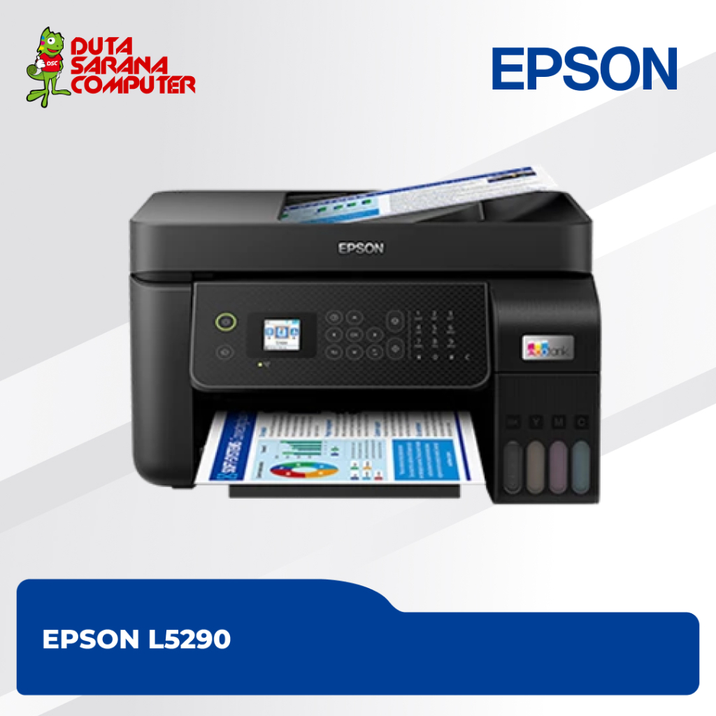 Jual Printer Epson L 5290 Multifungsi Ecotank Wifi with ADF | Shopee ...
