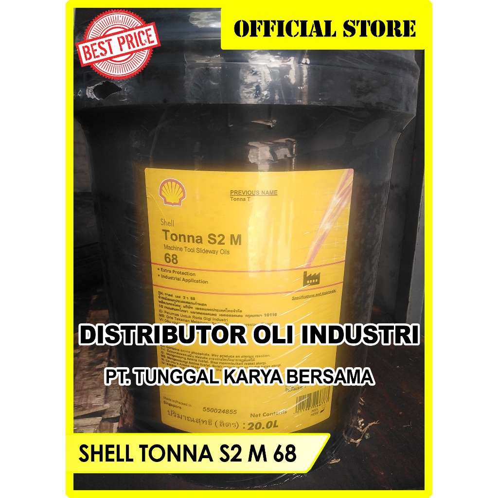 Jual ORIGINAL SHELL TONNA S2 M 68 - 20 LITER | Shopee Indonesia
