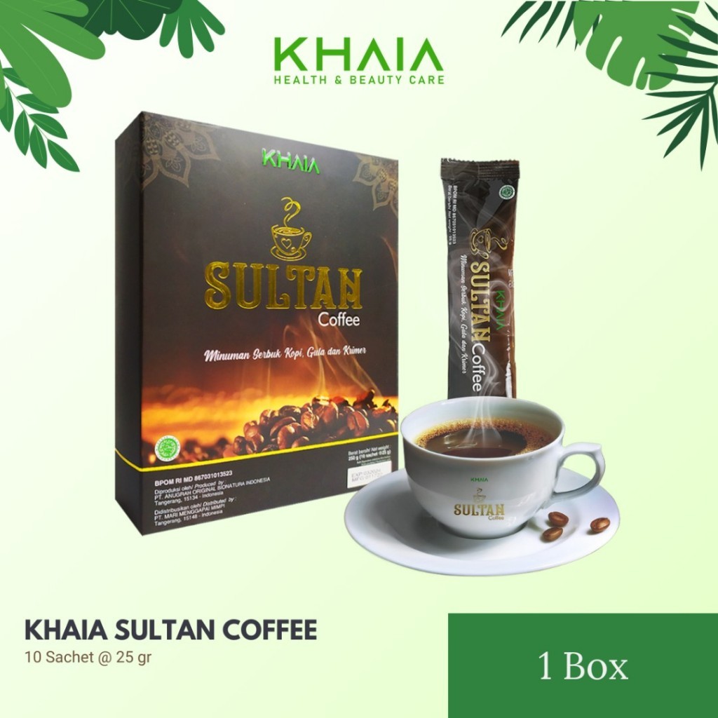 Jual Kopi Sultan I Sultan Coffee I Khaia Sultan Coffee I Coffee Sultan I Kopi Stamina I 1 Sachet ...