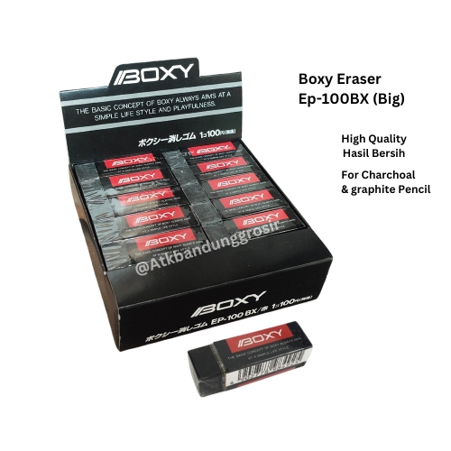 Jual Penghapus Boxy Eraser EP-100BX Big Stip Premium Bersih Untuk ...