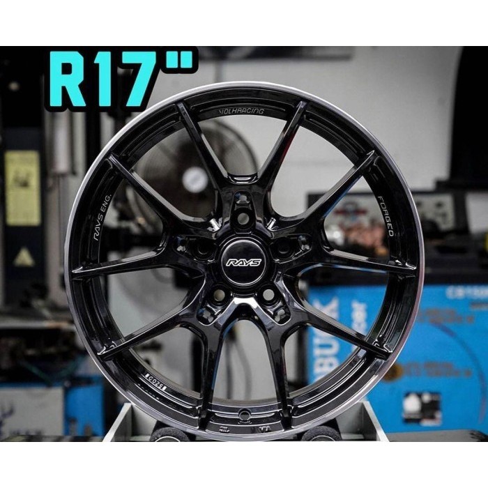 Jual velg mobil racing r17 VOLK RAYS G025 velg ring 17 xpander rush ...