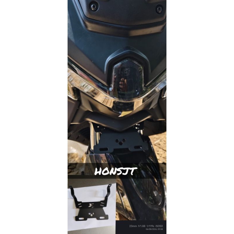 Jual breket plat seri Yamaha nmax turbo/ nmax Neo / breket plat nomor ...