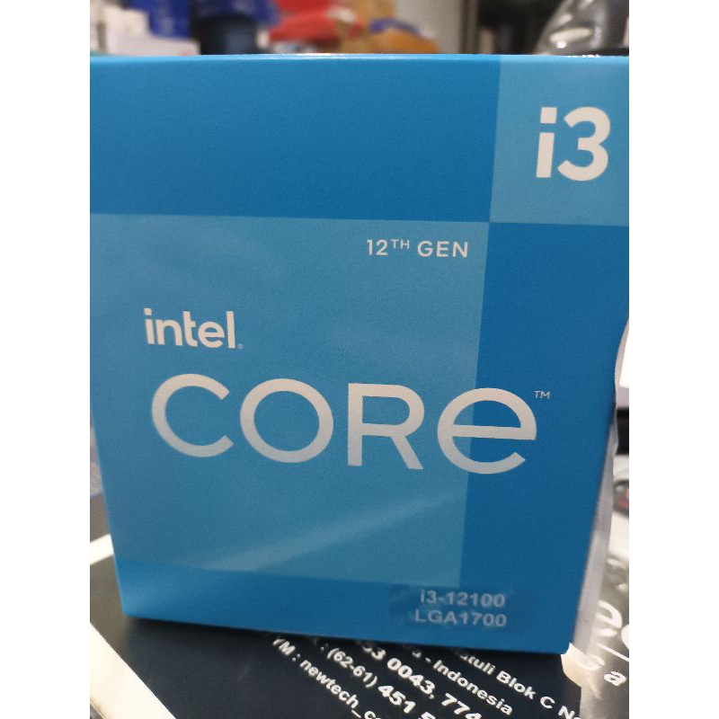 Jual Processor Intel Core i3-12100 LGA1700 BOX | Shopee Indonesia
