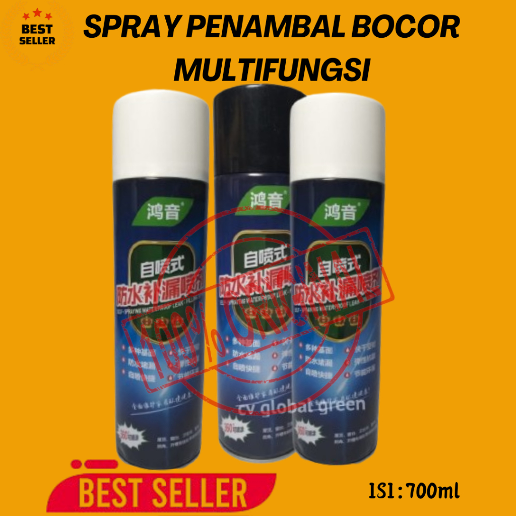 Jual Spray Anti Bocor Penambal Retakan Tembok Dinding Atap Lantai Dak ...
