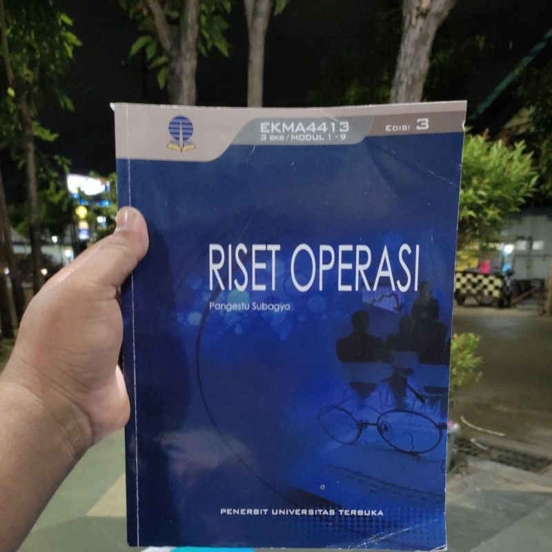 Jual buku Riset operasi (universitas terbuka) original | Shopee Indonesia