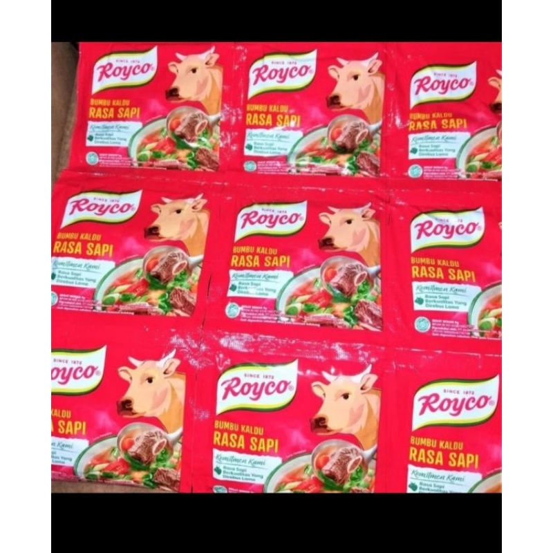 Jual Royco rasa ayam royco rasa sapi 1 renceng isi 10 pcs | Shopee ...