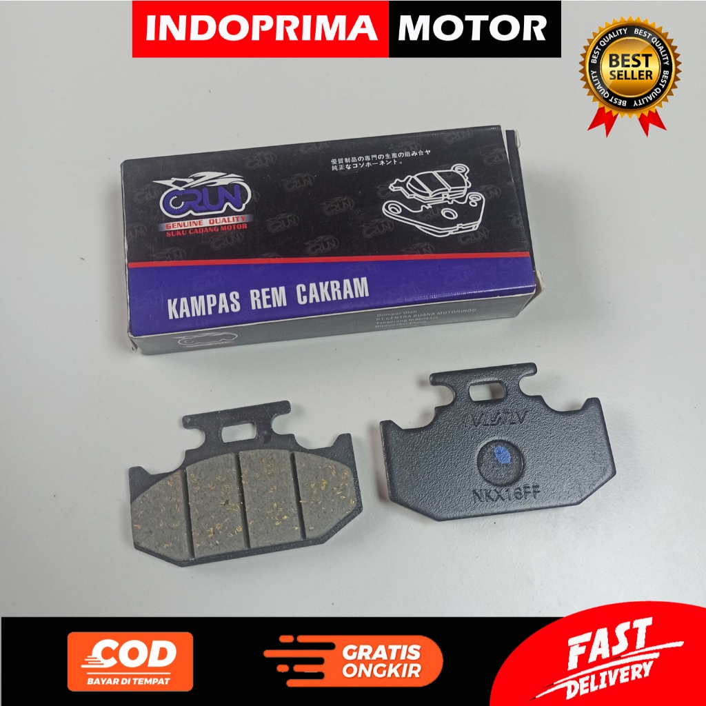 Jual CRUN kampas rem belakang. dispad belakang yamaha r15 new | Shopee ...