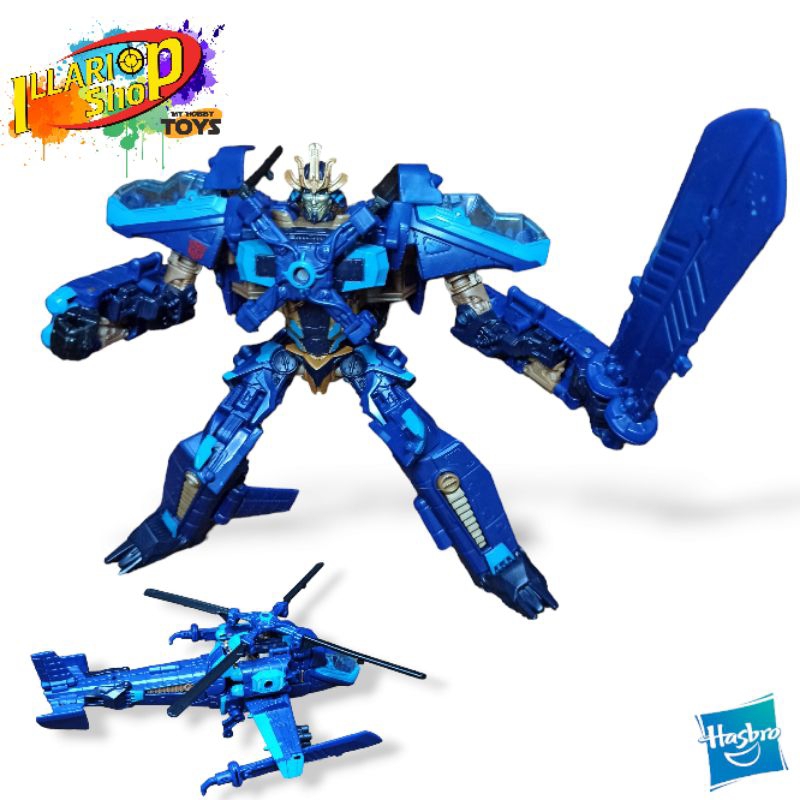 Jual Transformers Age of Extinction DRIFT Complete Voyager Helicopter ...
