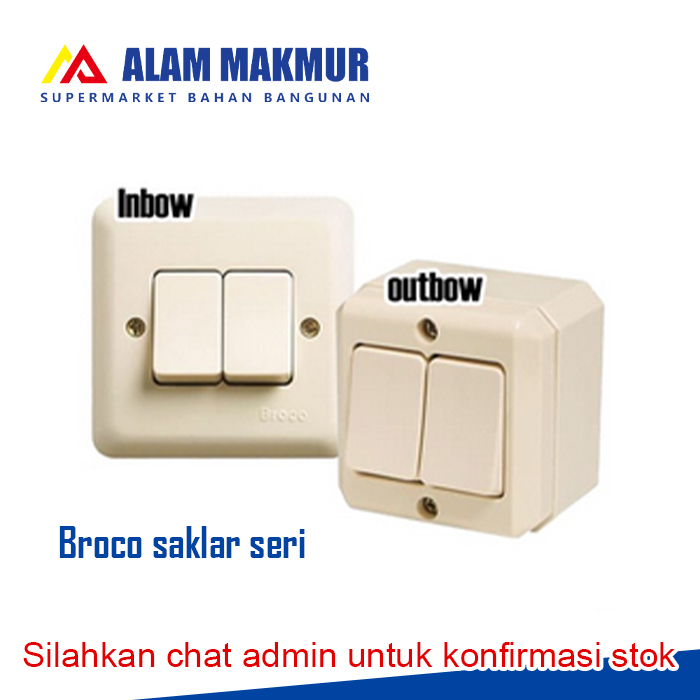 Jual Broco saklar seri stop Inbow/outbow | Shopee Indonesia