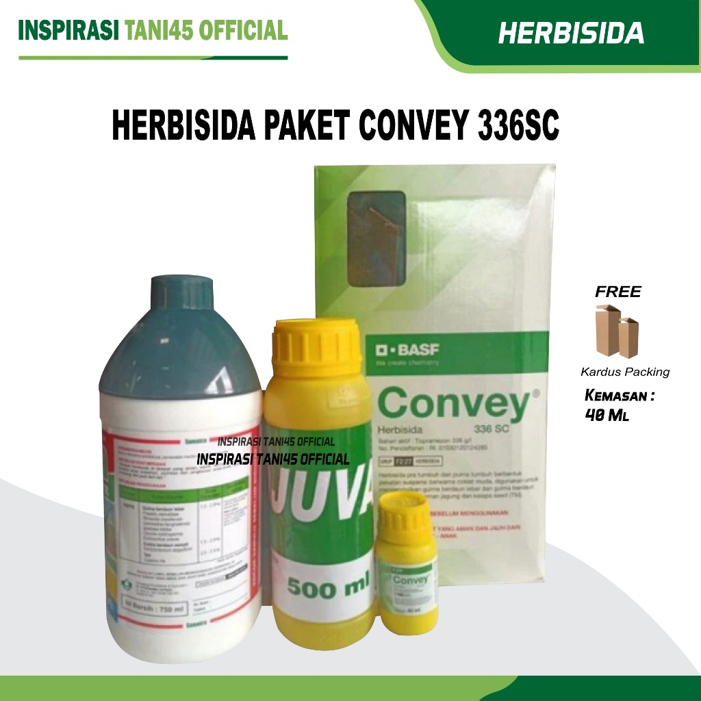 Jual Herbisida Convey 336SC Kemasan 40ml - Convey Herbisida Pengendali Gulma Jagung | Shopee ...