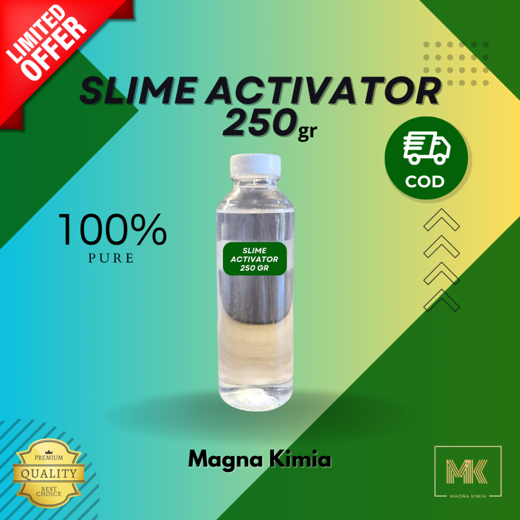 Jual slime activator 250 gram - cairan pembuat slime- Bahan Premium ...