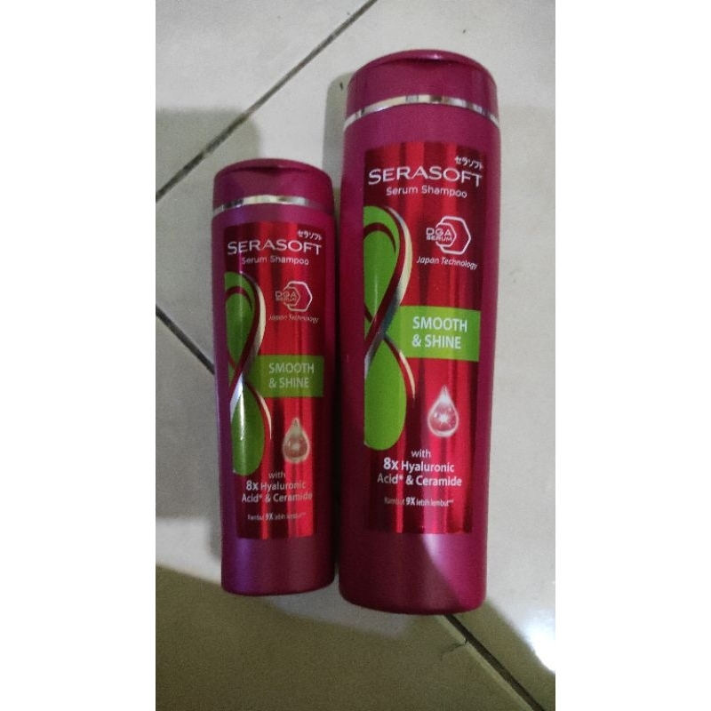 Jual [100% ORIGINAL] Serasoft Shampoo Smooth n Shine / dandruff ...