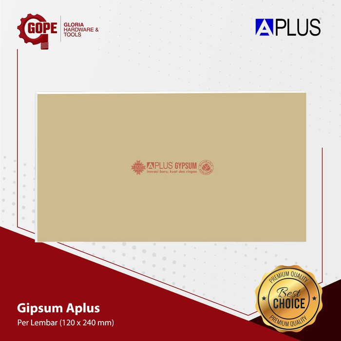 Jual Gipsum Aplus Papan Gypsum A Plus Lembaran 120 x 240 mm | Shopee ...