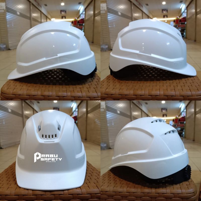 Jual Helm Safety Uvex BWR Warna Putih Original 100% - Safety Helmet ...