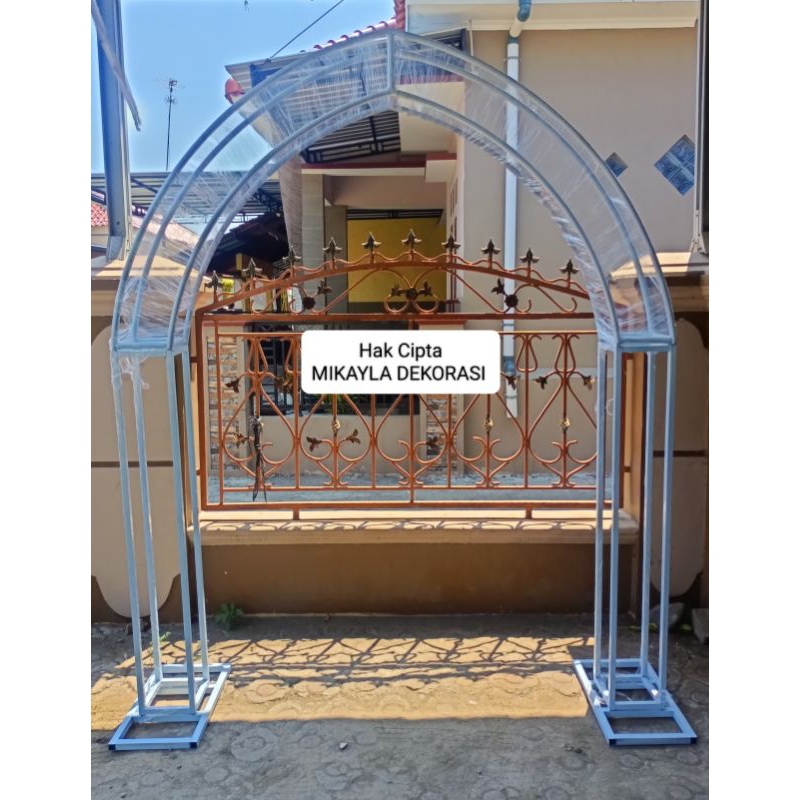 Jual Backdrop pelaminan Backdrop wedding Gapura pergola besi Gapura ...