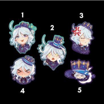Jual Sticker Die Cut 5cm Glitter Laminated, Fandom HSR (Honkai Star ...