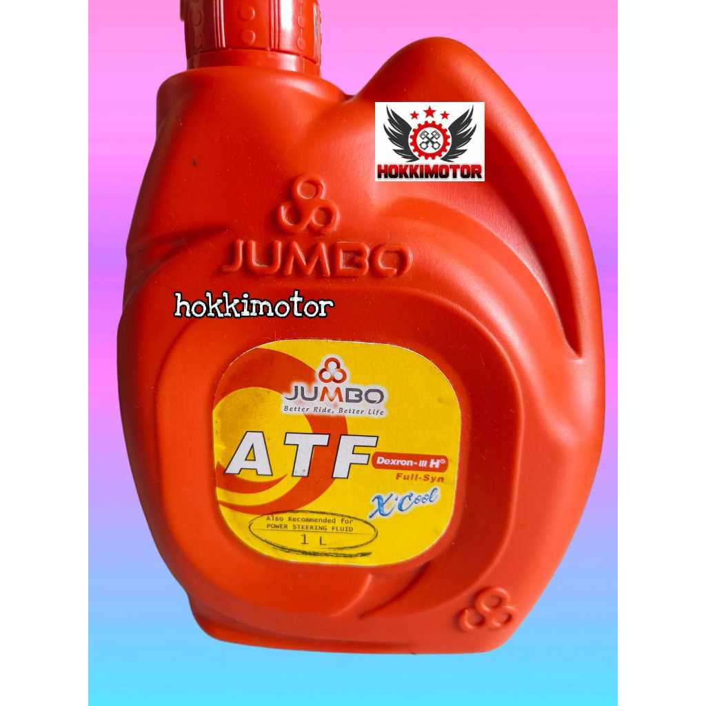 Jual OLI JUMBO ATF DEXTRON III-H 1LITER TRANSMISI MATIC/POWER STEERING ...