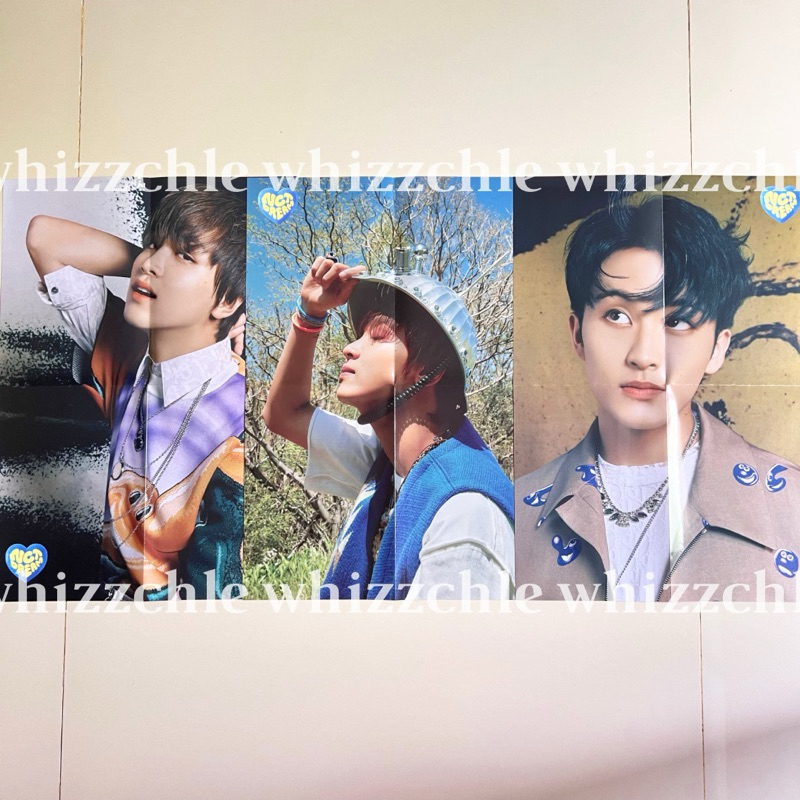 Jual folded poster - haechan / mark [hello future album repackage NCT ...