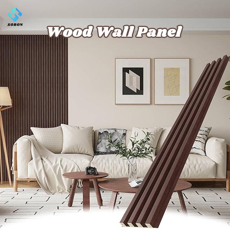 Jual 2.9METER Wood Panel WPC / Wall Panel PVC / Dekorasi Dinding Anti Air WPC /Aestetic Dinding ...
