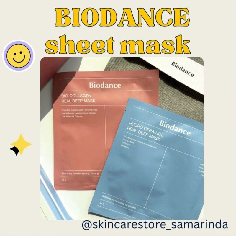 Jual BIODANCE Bio Collagen Real Deep Mask - Hydro Cera Nol masker wajah ...