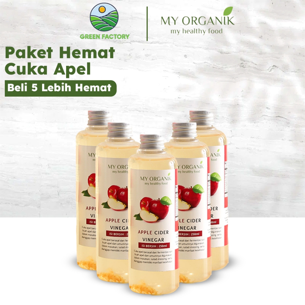 Jual Cuka Apel Asli Minuman Diet Premium Pure Original Cuka Apel Murni ...