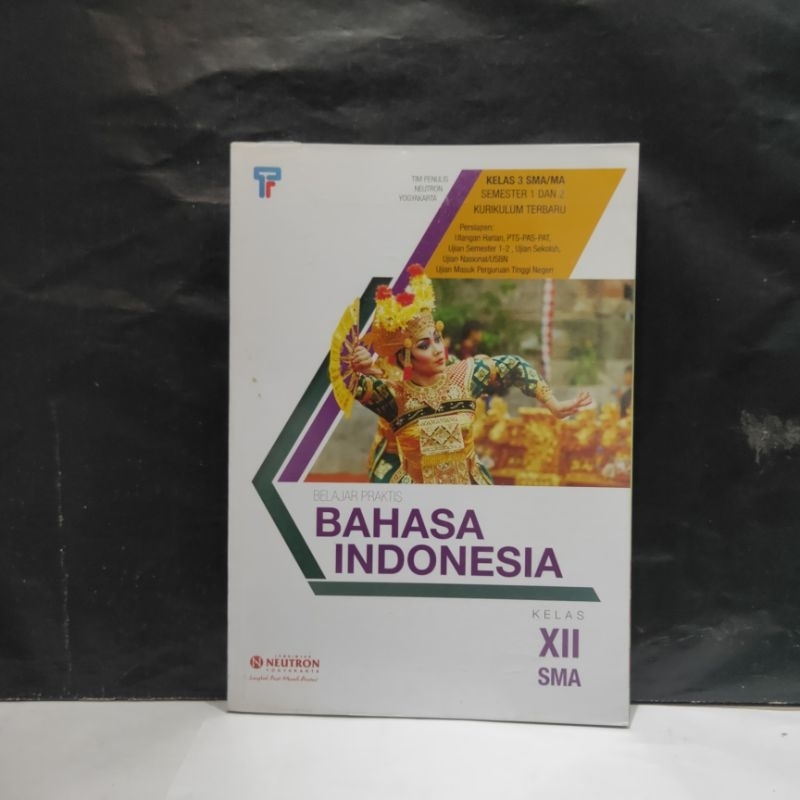Jual Buku bahasa Indonesia kelas 12 SMA semester 1 dan 2 kurikulum ...